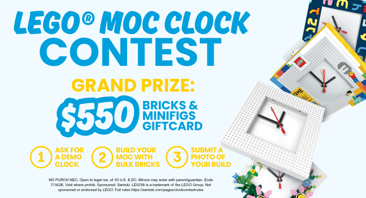 LEGO® MOC Clock Contest