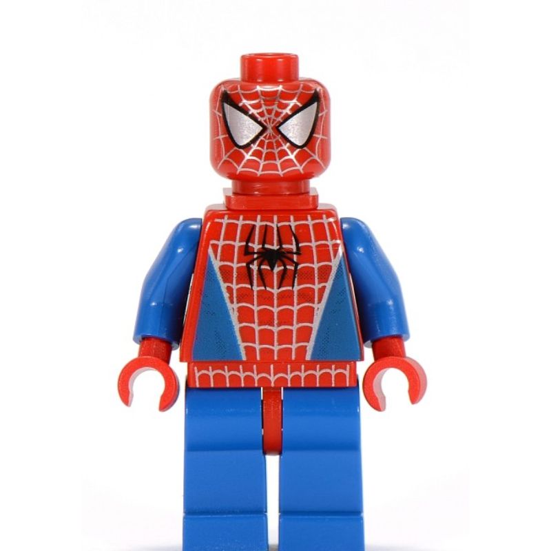 SPD001A: Spider-Man 1 - Blue Arms and Legs, Silver Webbing, Neck Brack