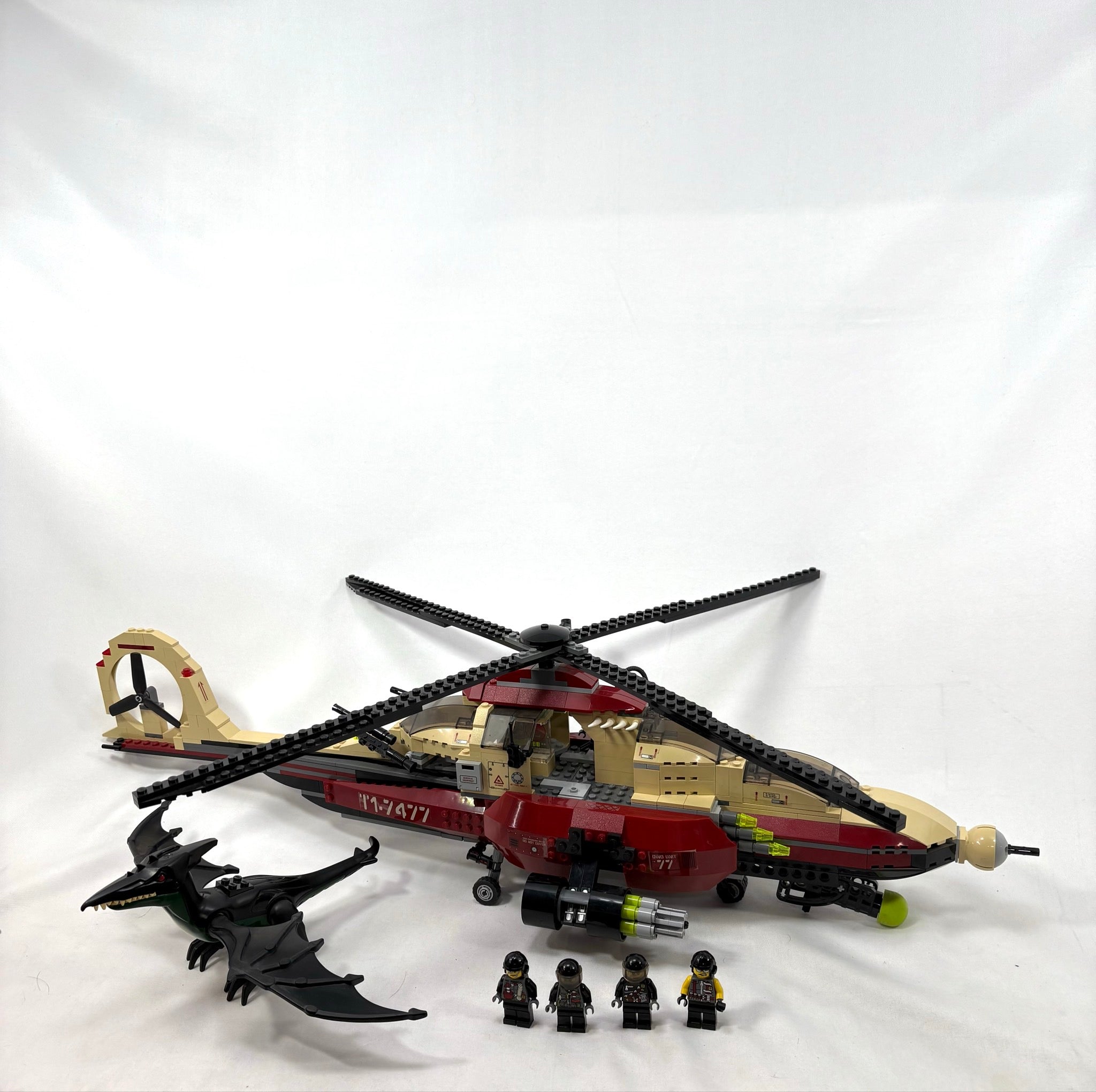 7477 T-1 Typhoon vs. T-Rex (Pre-Owned) (Missing T-Rex)